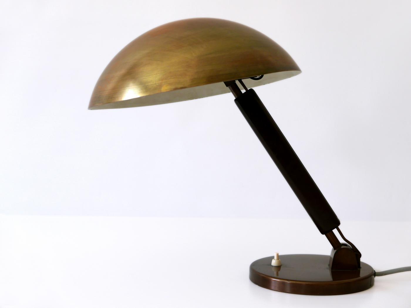 Karl Trabert - Brass Table Lamp or Desk Light by Karl Trabert for BAG ...