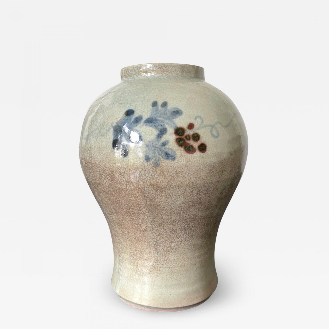 Korean Ceramic Storage Jar Joseon Dynasty