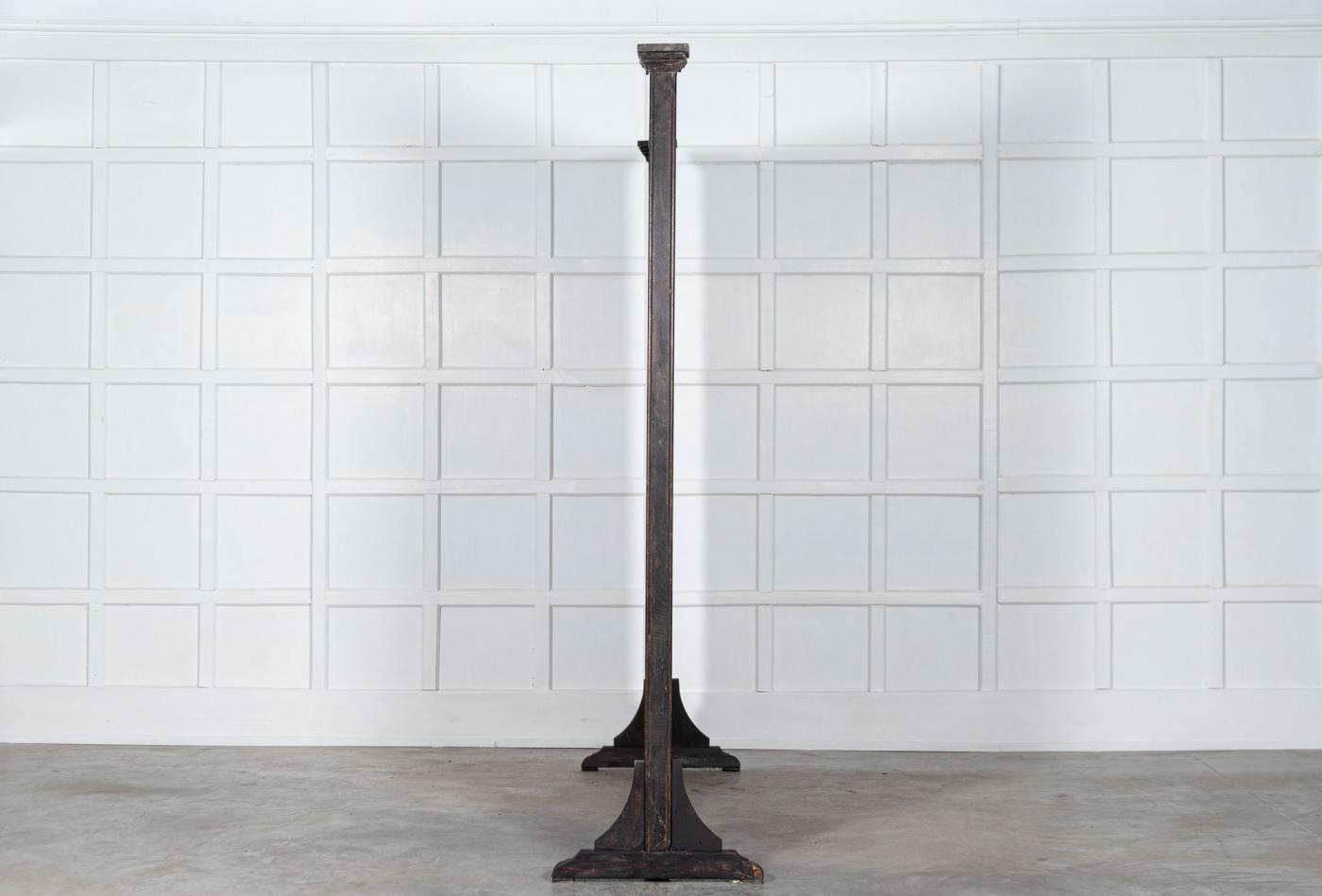 Large English Oak Panelled Room Divider