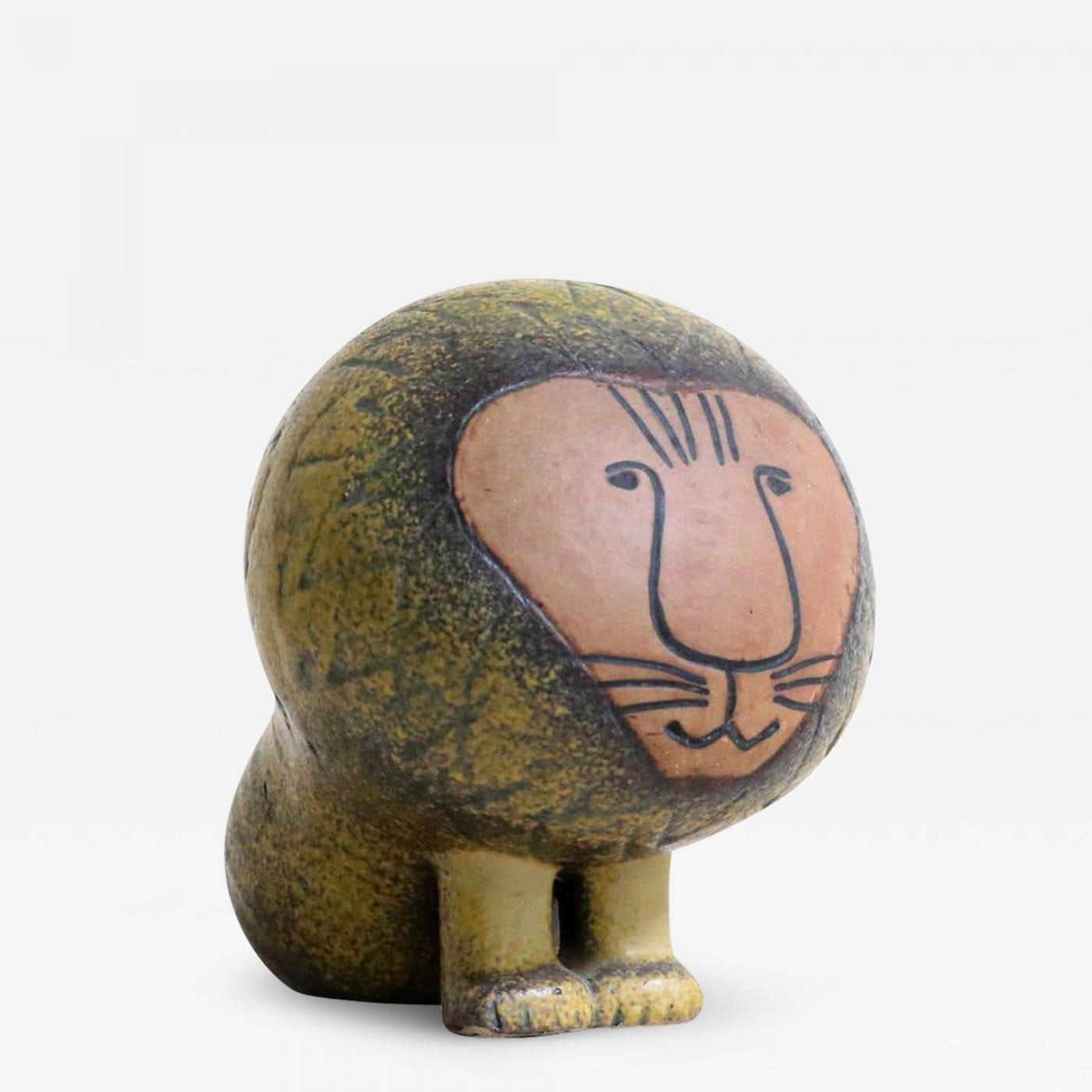 Lisa Larson - Lisa Larson "African Series" Ceramic Lion Sculpture for ...