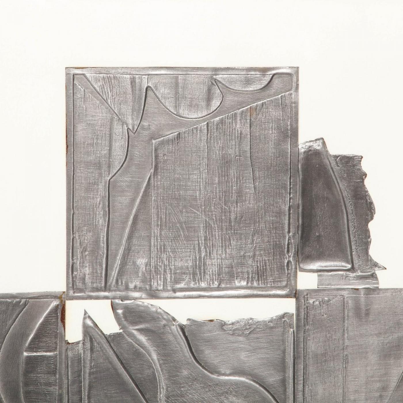 Louise Nevelson - 'Sky Shadow' Collage in Lead Intaglio - Louise Nevelson