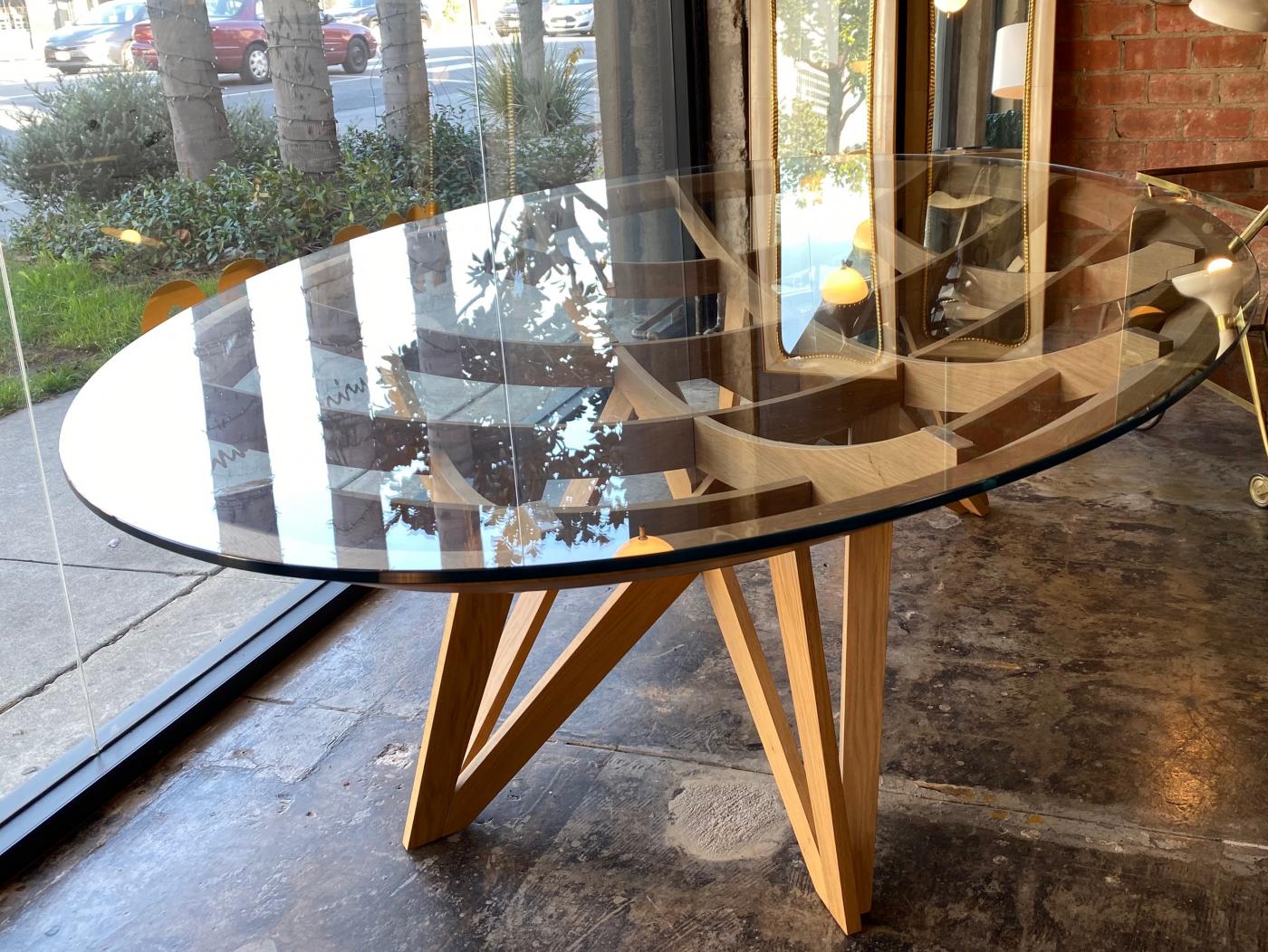 Mario Bellini - Mario Bellini Oval Dining Table for Cassina, 1977.