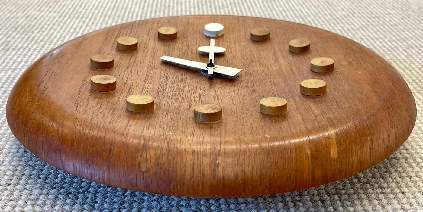 Fritz Hansen - Mid-Century Modern Danish Wall Clock by Fritz Hansen ...