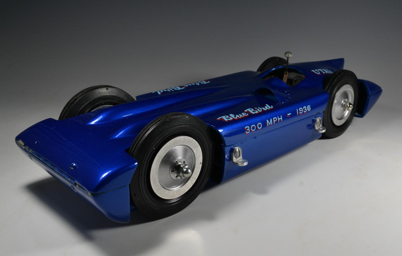 Miniature Tether Land Speed Record Car with a Gas Powered Engine