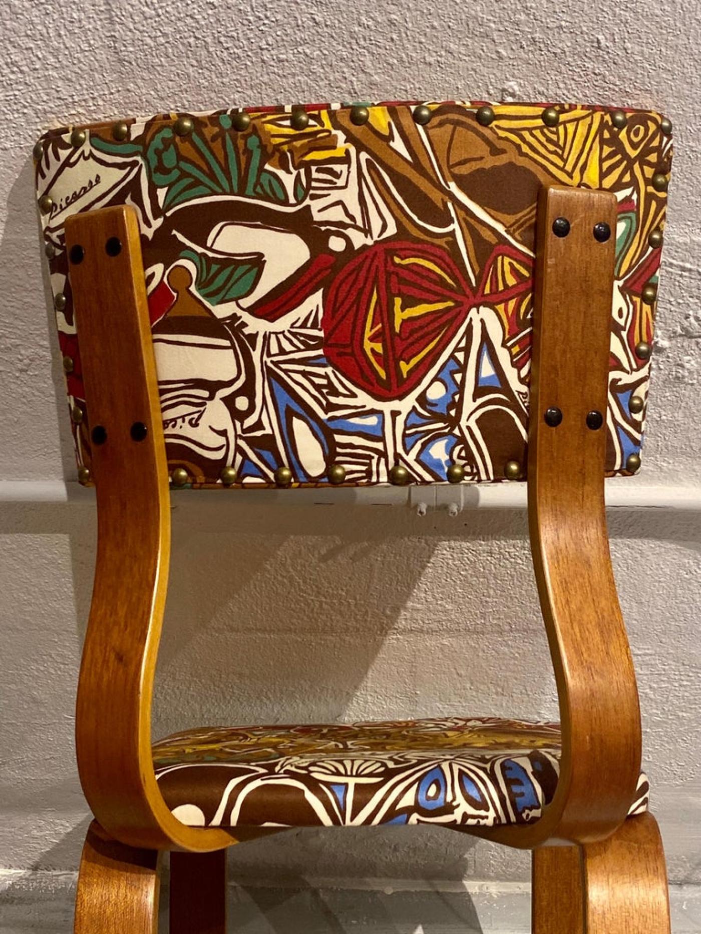 Pablo Picasso - Pair of Joe Atkinson Chairs for Thonet, Pablo Picasso ...