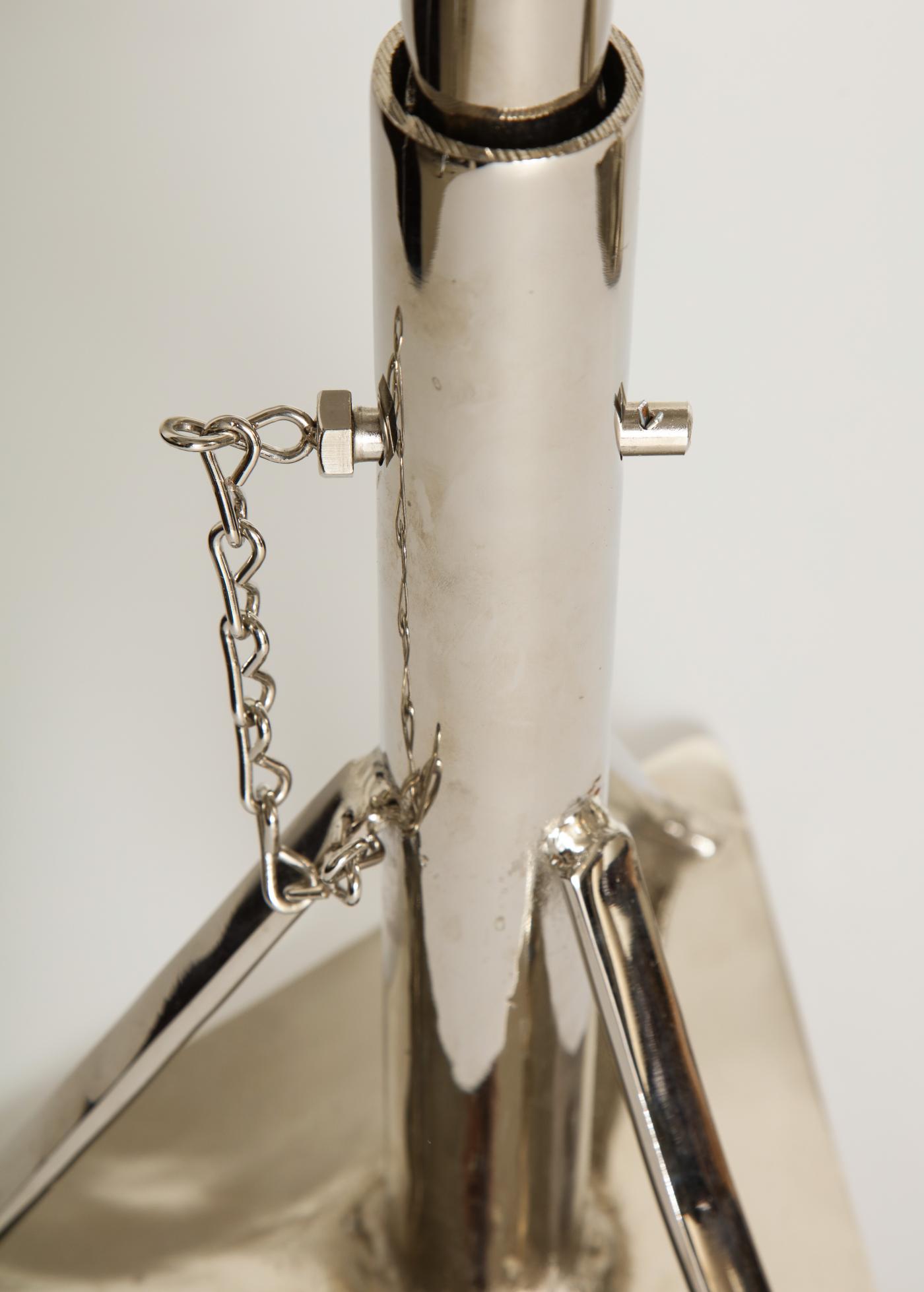 Pair of Plated Jack Lamps