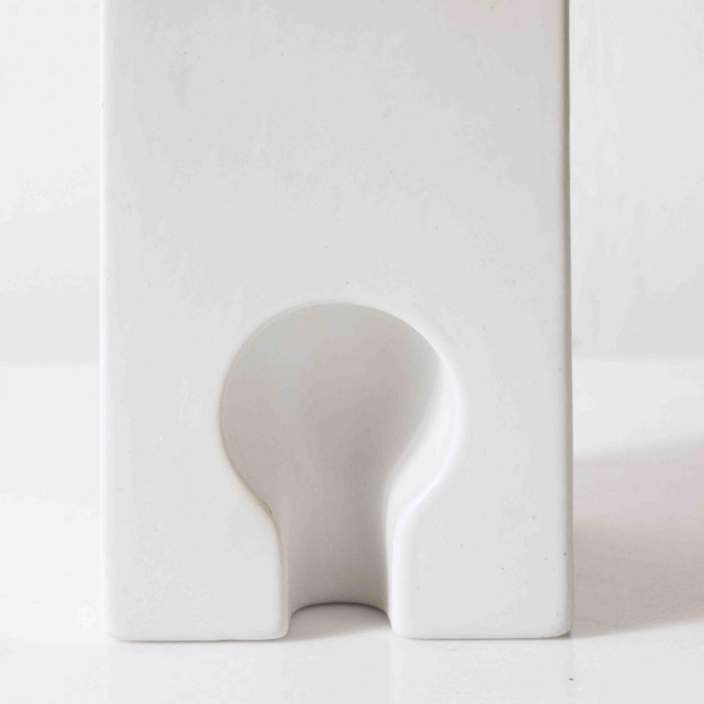 Pierre Cardin - Pierre Cardin Environment Porcelain Bisque Vase, Italy ...