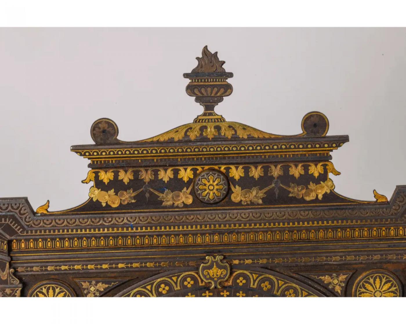 Placido Zuloaga, an Extremely Rare Spanish Gold and Silver Damascened Frame