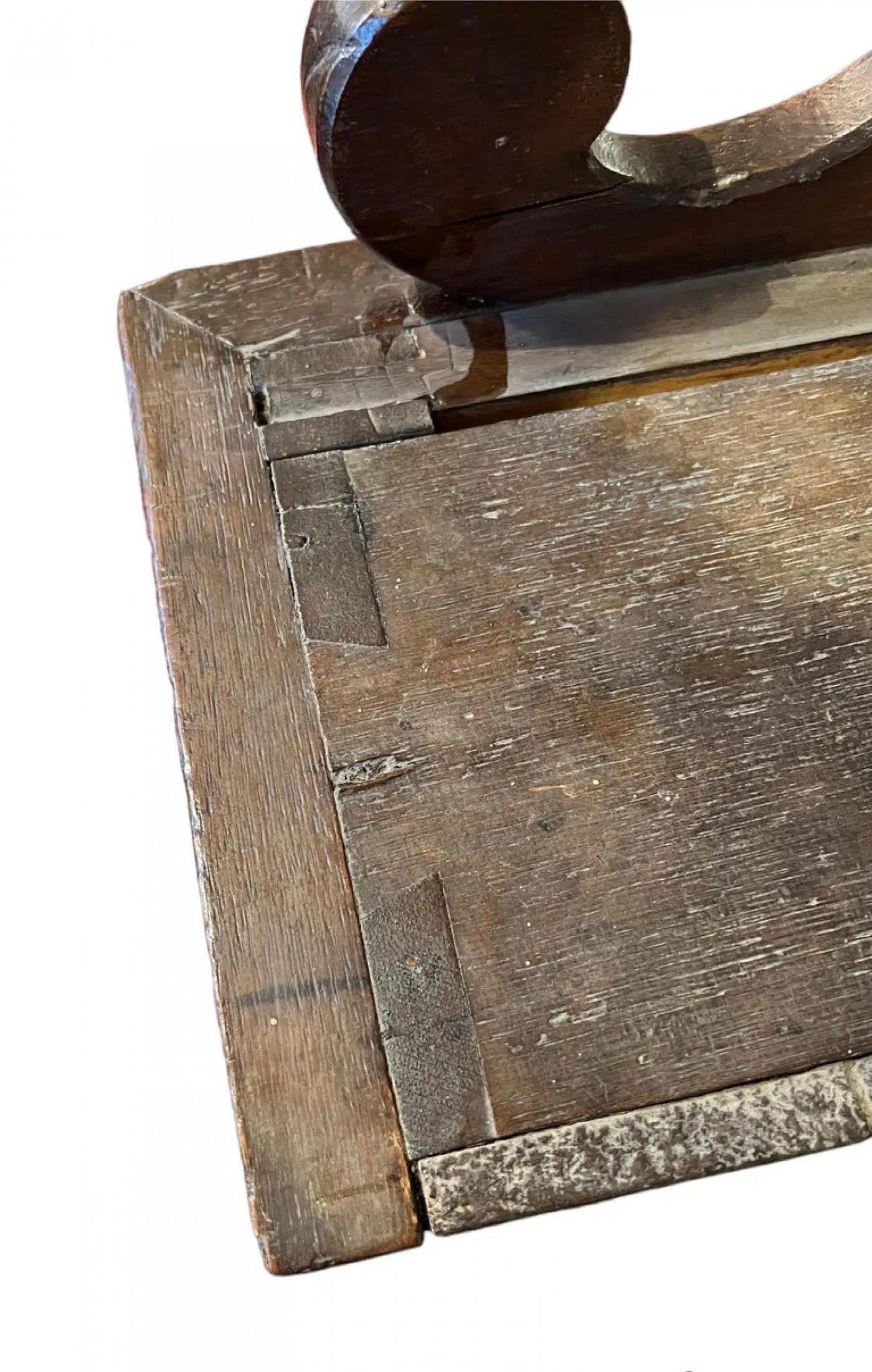 Portuguese, Colonial Carved Hanging Wall Shelf