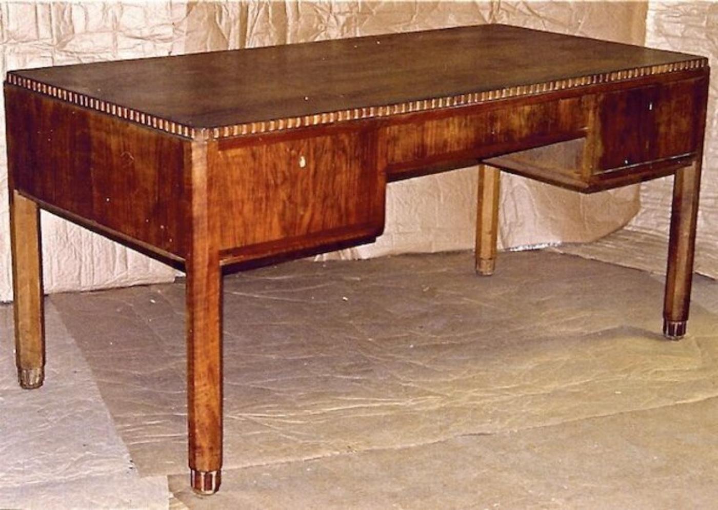 Rene Joubert - DIM (Joubert et Petit) mahogany desk
