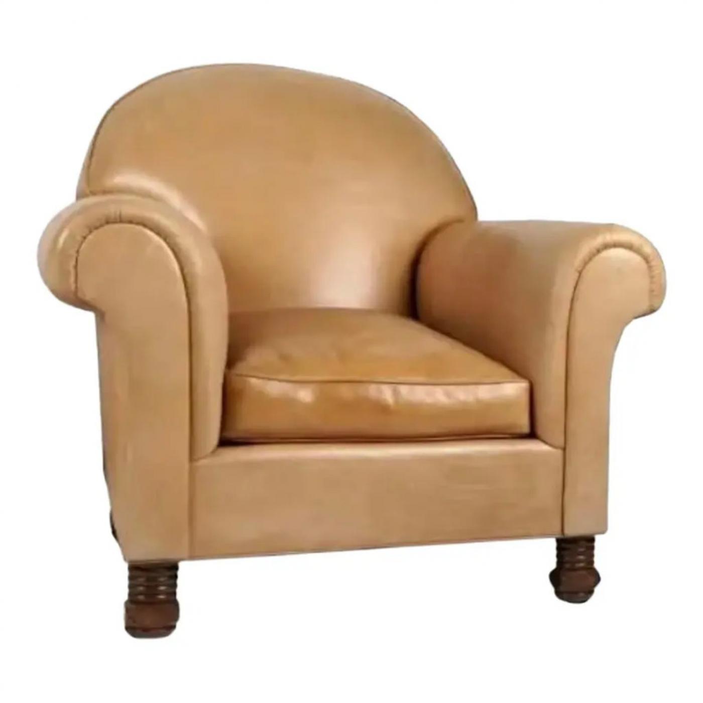 Rose Tarlow - Rose Tarlow Melrose House English Leather Club Chair