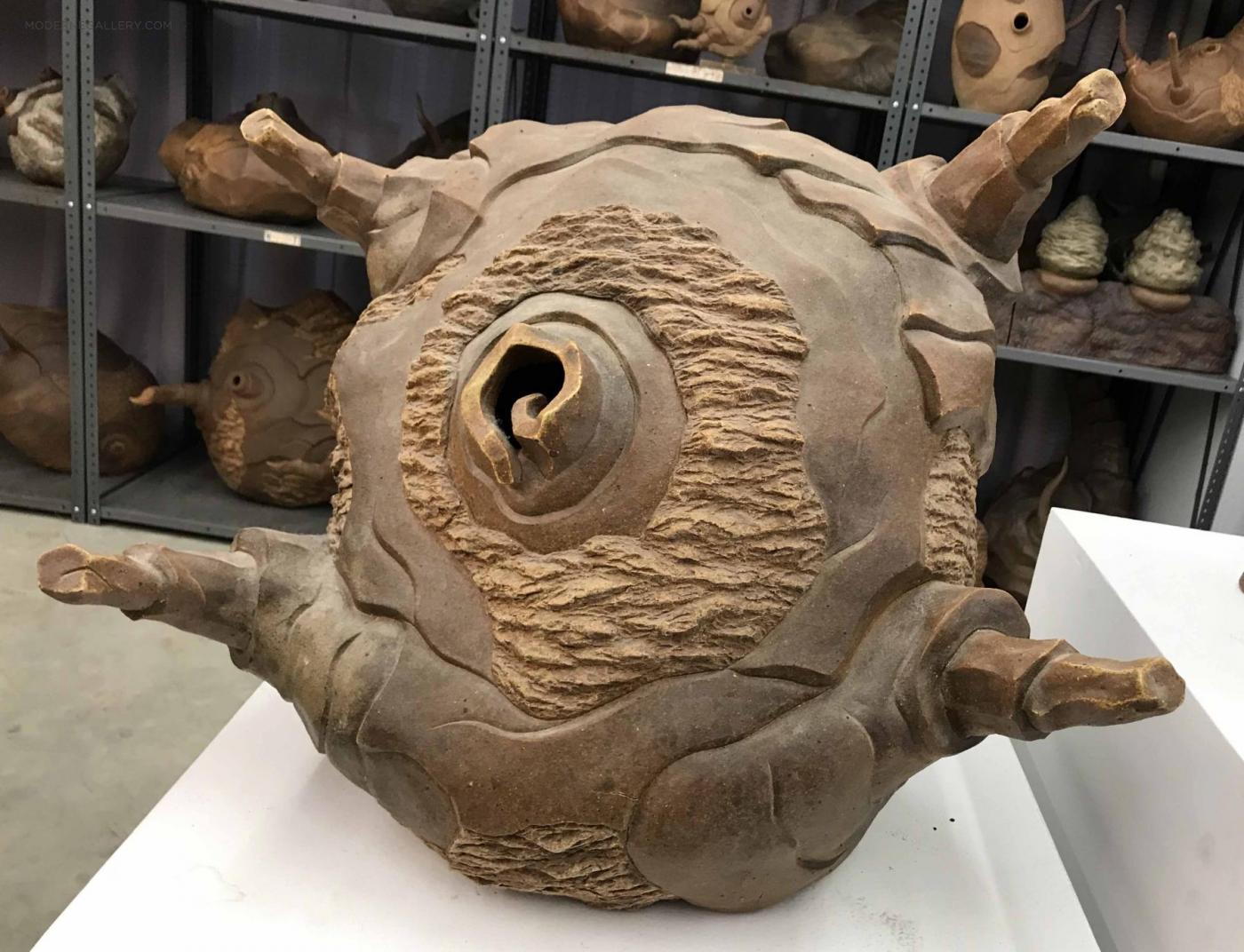 Ryo Toyonaga - Ceramic Sculpture by Ryo Toyonaga, 1992