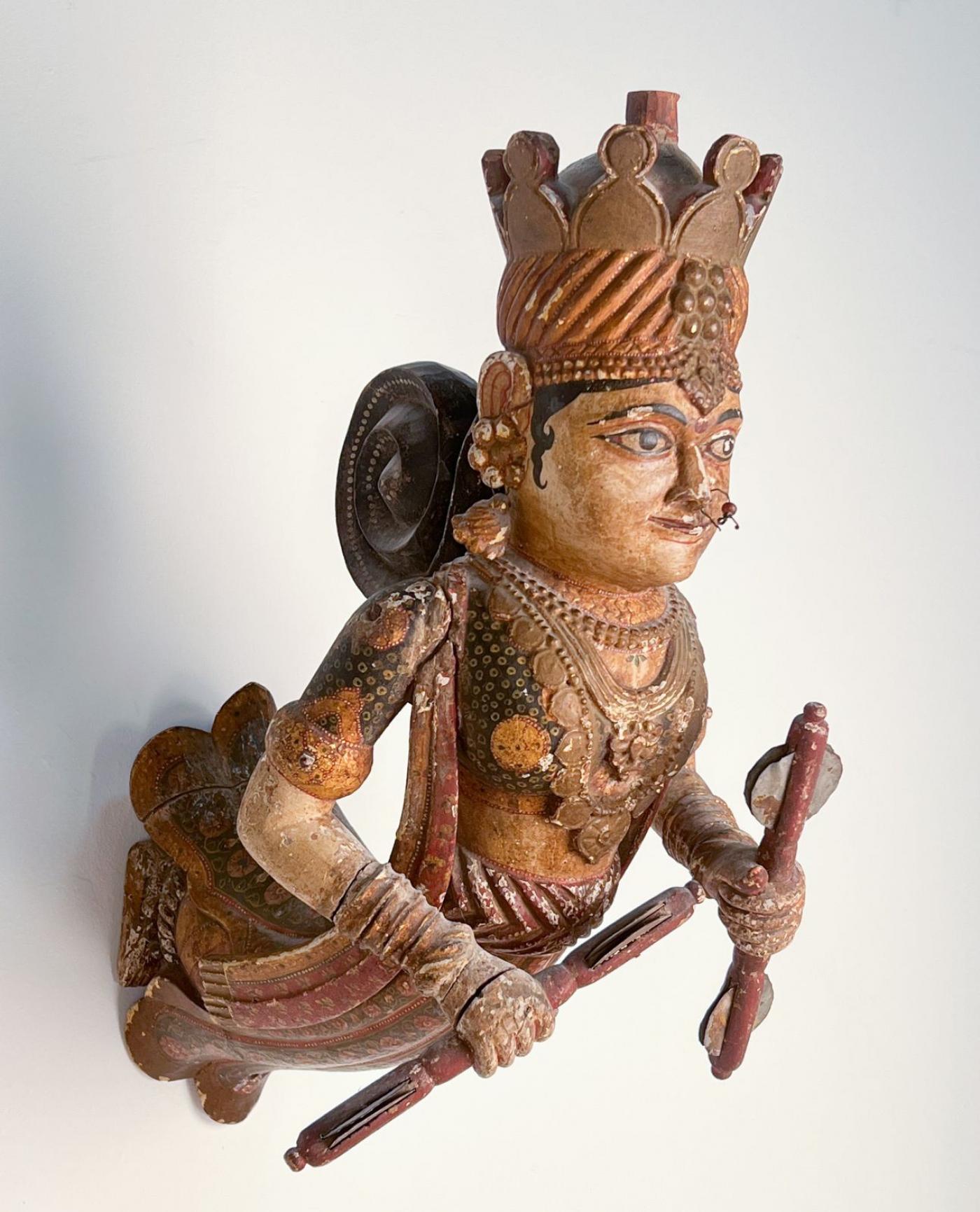 Set of 4 Celestial Musicians, India circa 1890