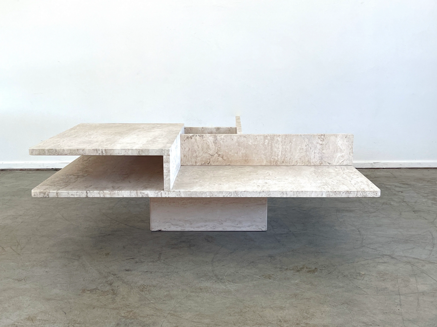 TRAVERTINE COFFEE TABLE