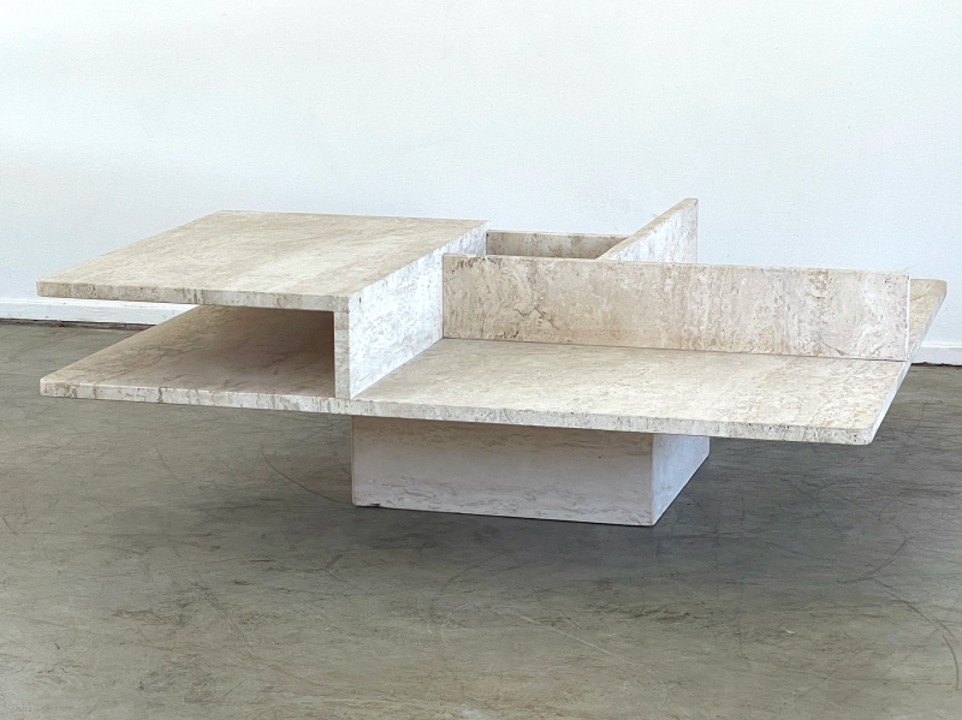 TRAVERTINE COFFEE TABLE