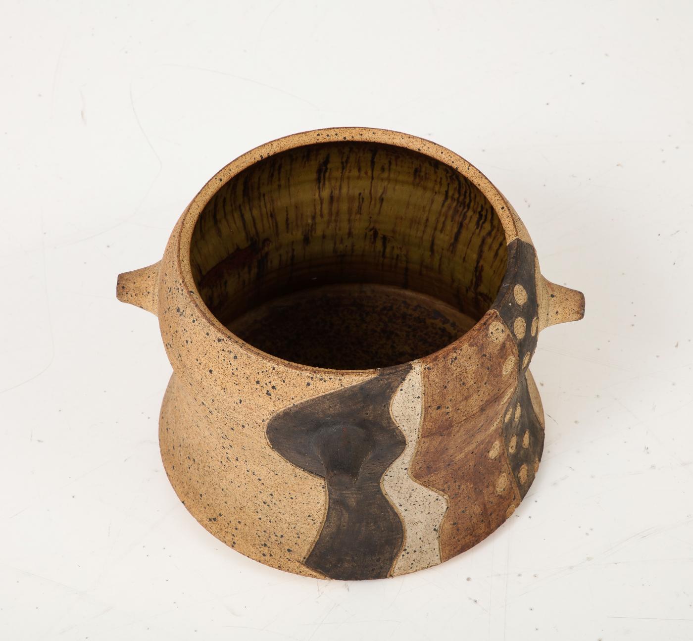 Ted Randall Modernist Decorative Pottery Vase