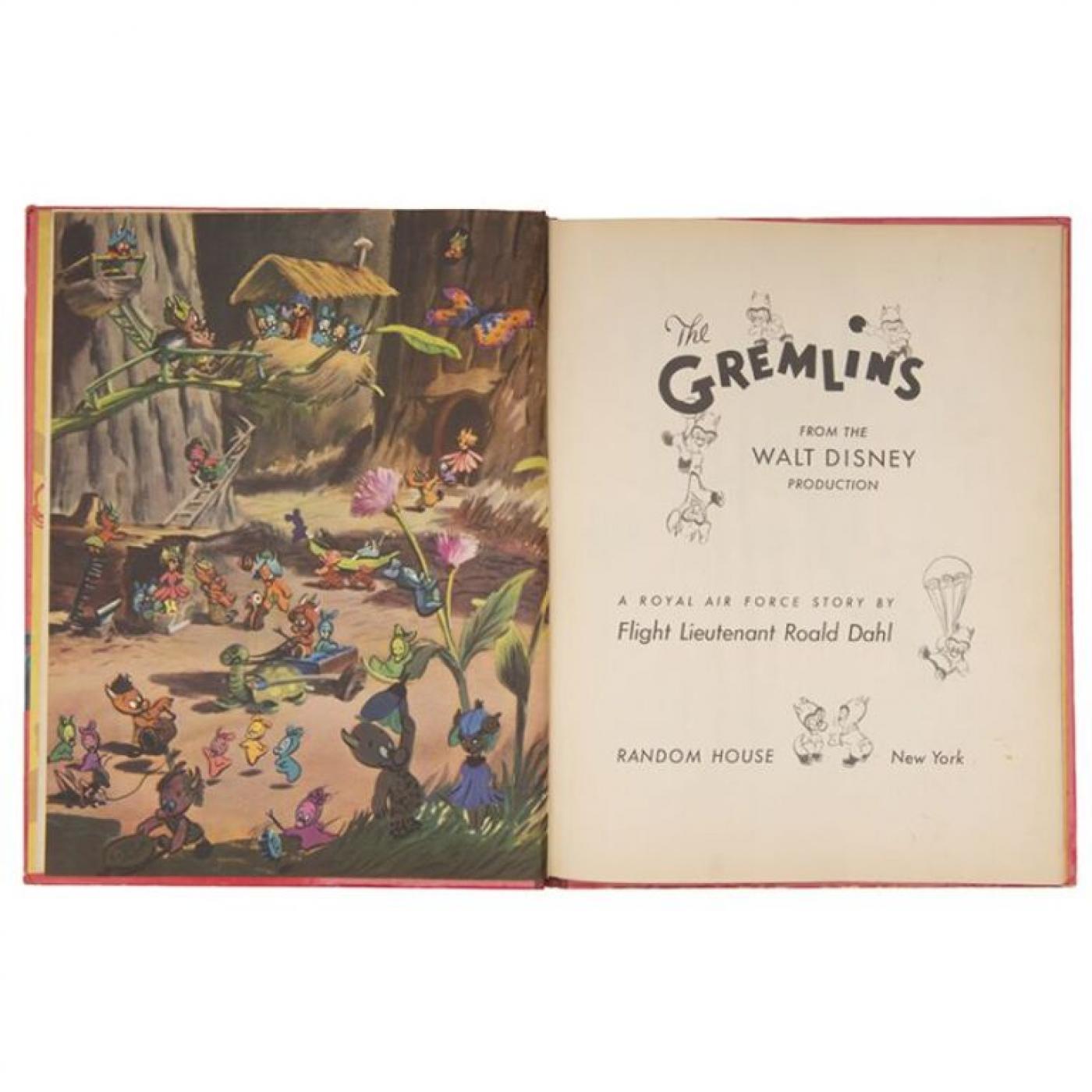 Disney Studios - The Gremlins. by ROALD DAHL