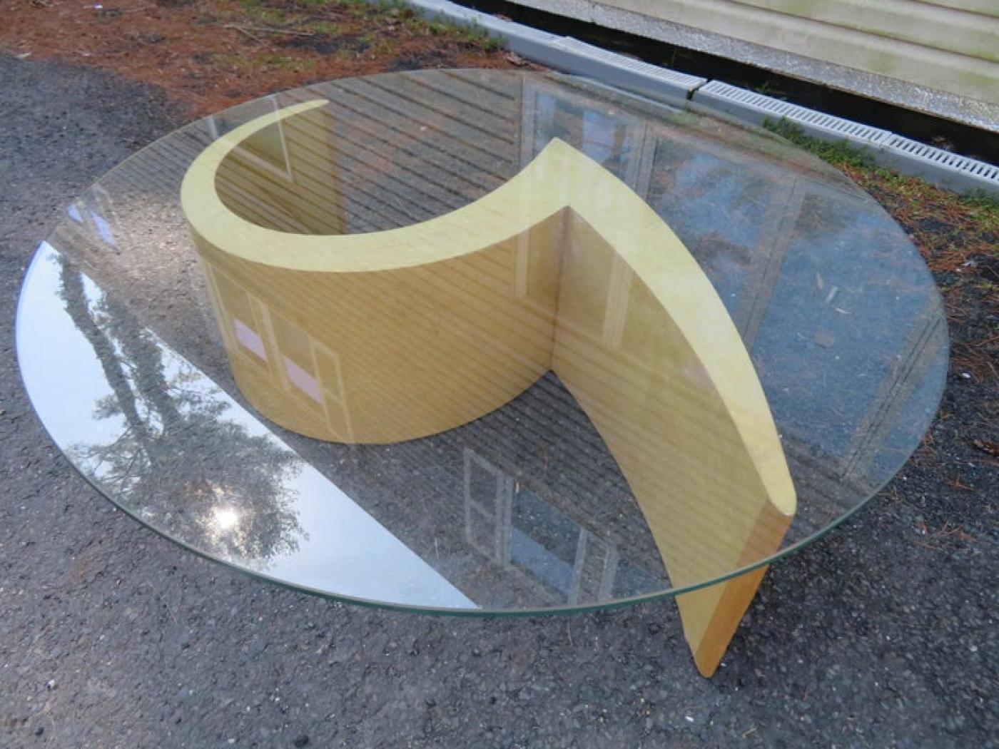 Vladimir Kagan - Fabulous Swirl Coffee Table Vladimir Kagan Design ...