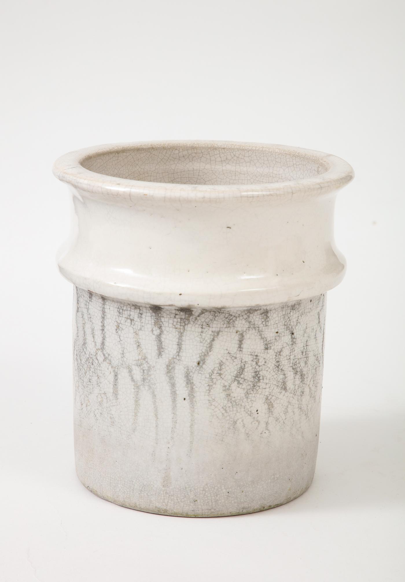 White Ironstone Vessel
